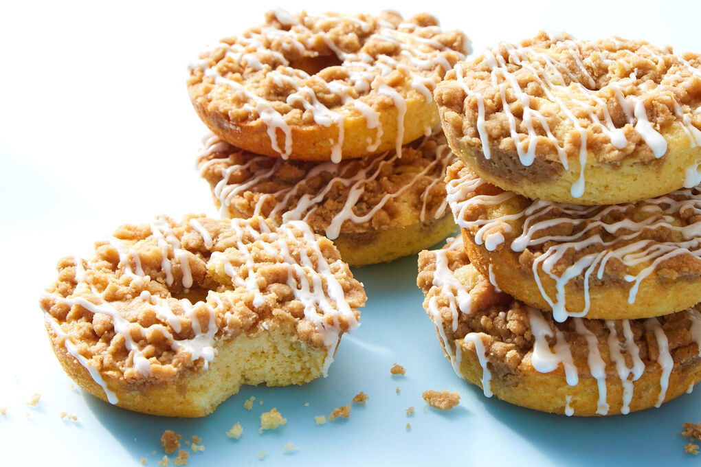 Cinnamon Sugar Crumb Donut